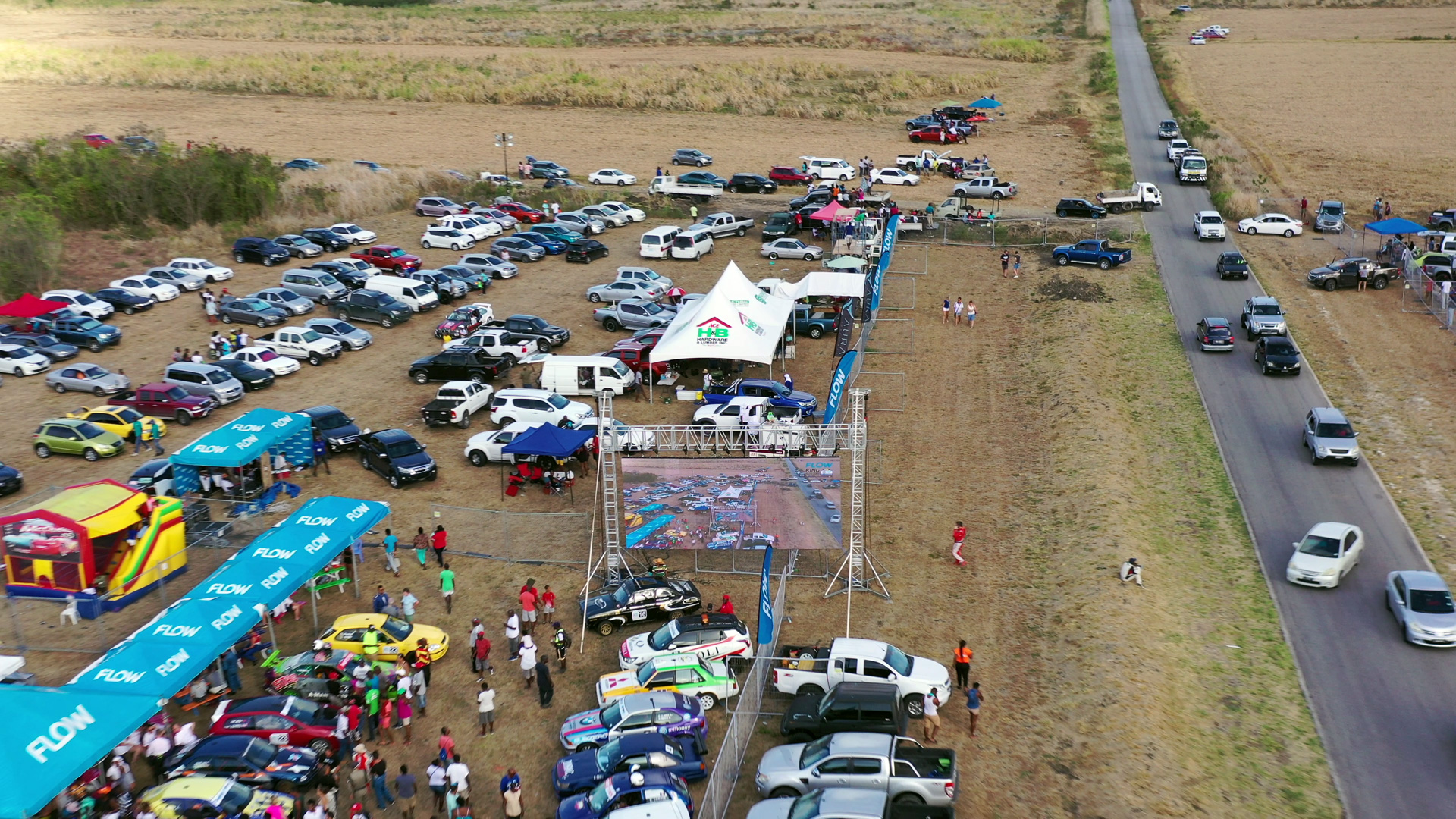 Live Big Screen coverage for King of the Hill rally event | recent ...